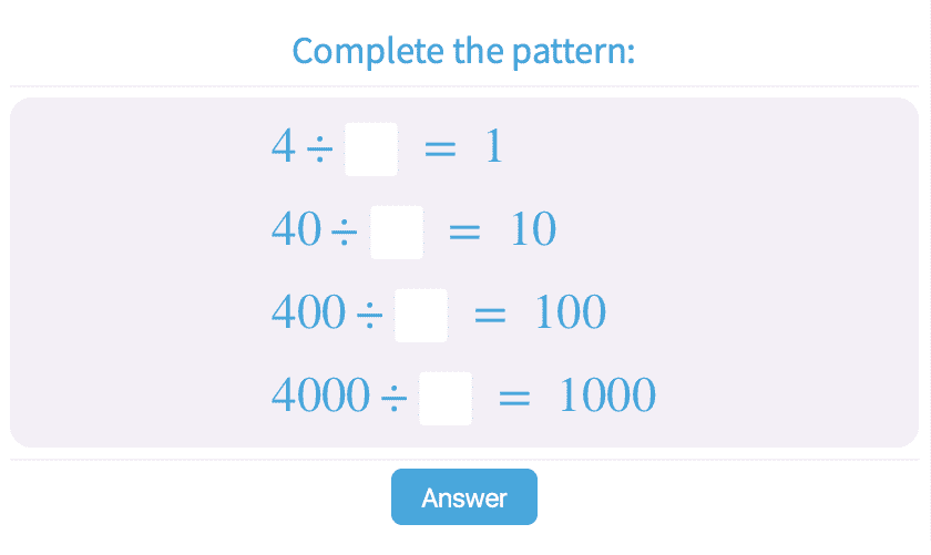 Year 4 - Practice with Math Games