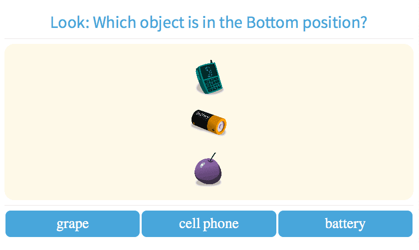 Positions - Practice with Math Games